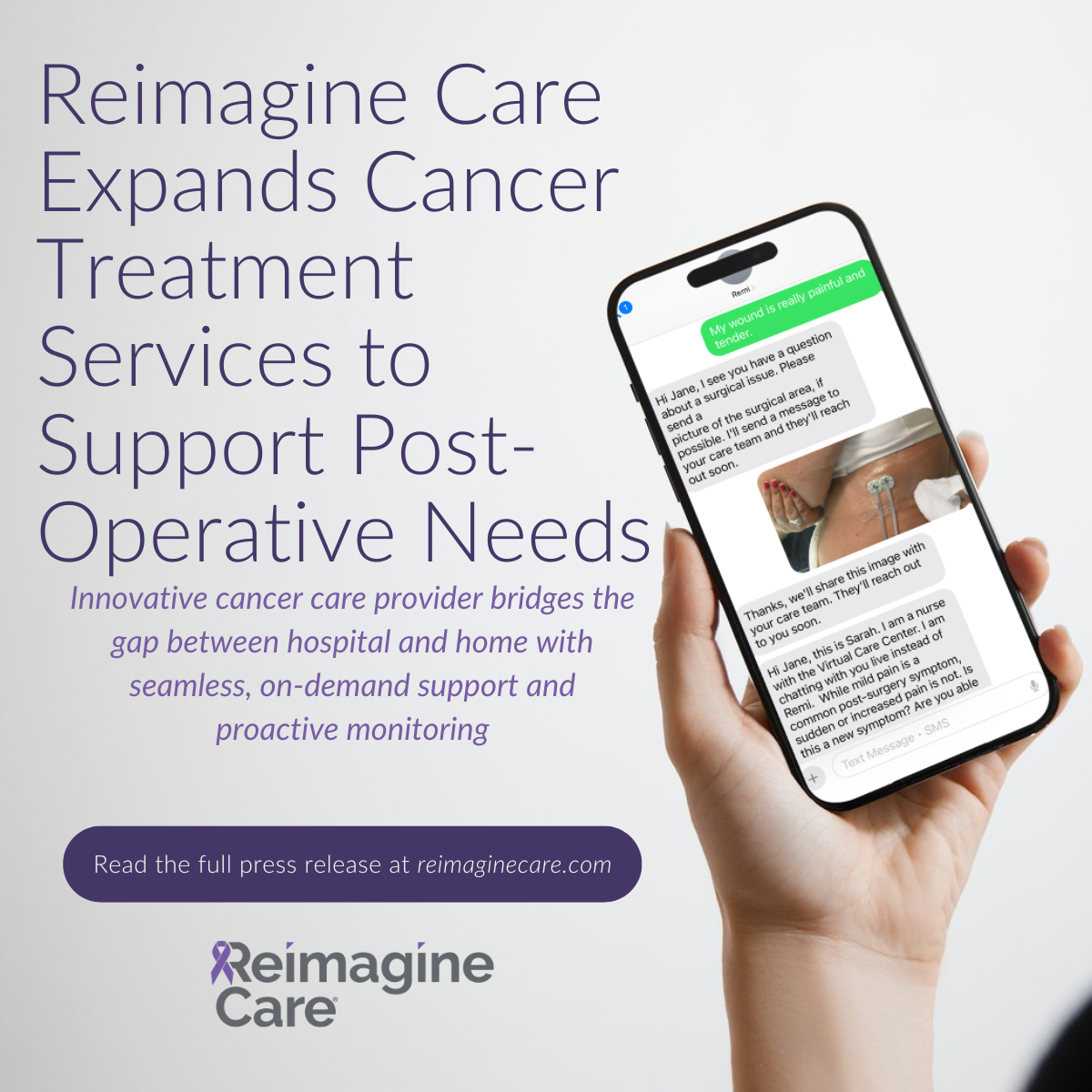 Reimagine Care Expands Cancer Treatment Services to Support Post ...